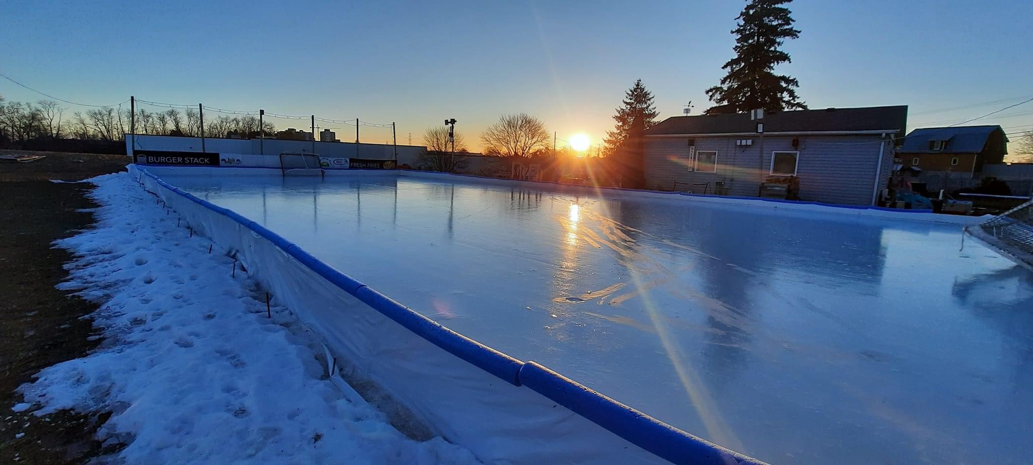 Hoch’s outdoor rink – The Next Stride